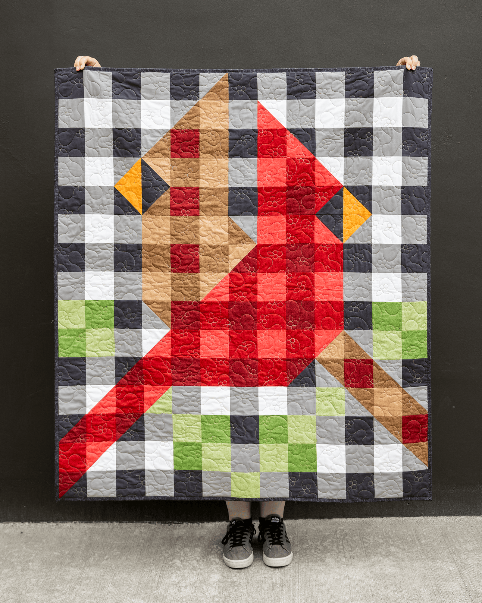 Cardinals Quilt - FREE PATTERN - Notions - The Connecting Threads Staff ...